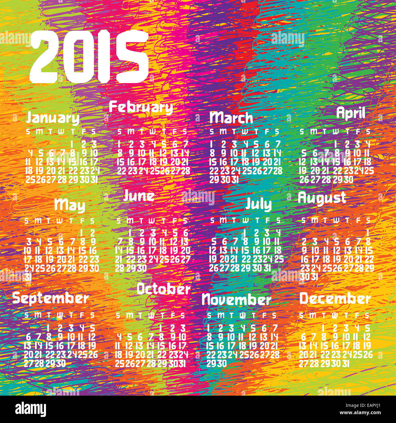 Modern day calendars hi-res stock photography and images - Alamy