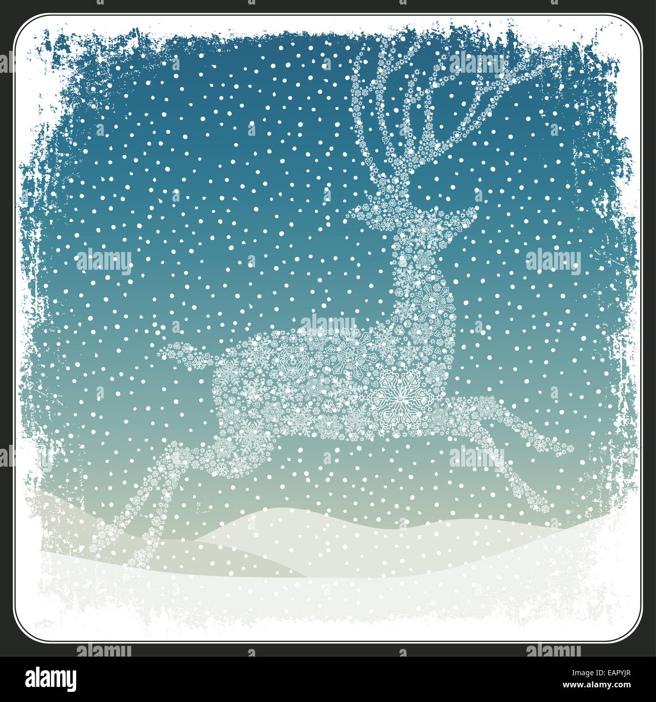 Greeting christmas card vector hi-res stock photography and images - Alamy