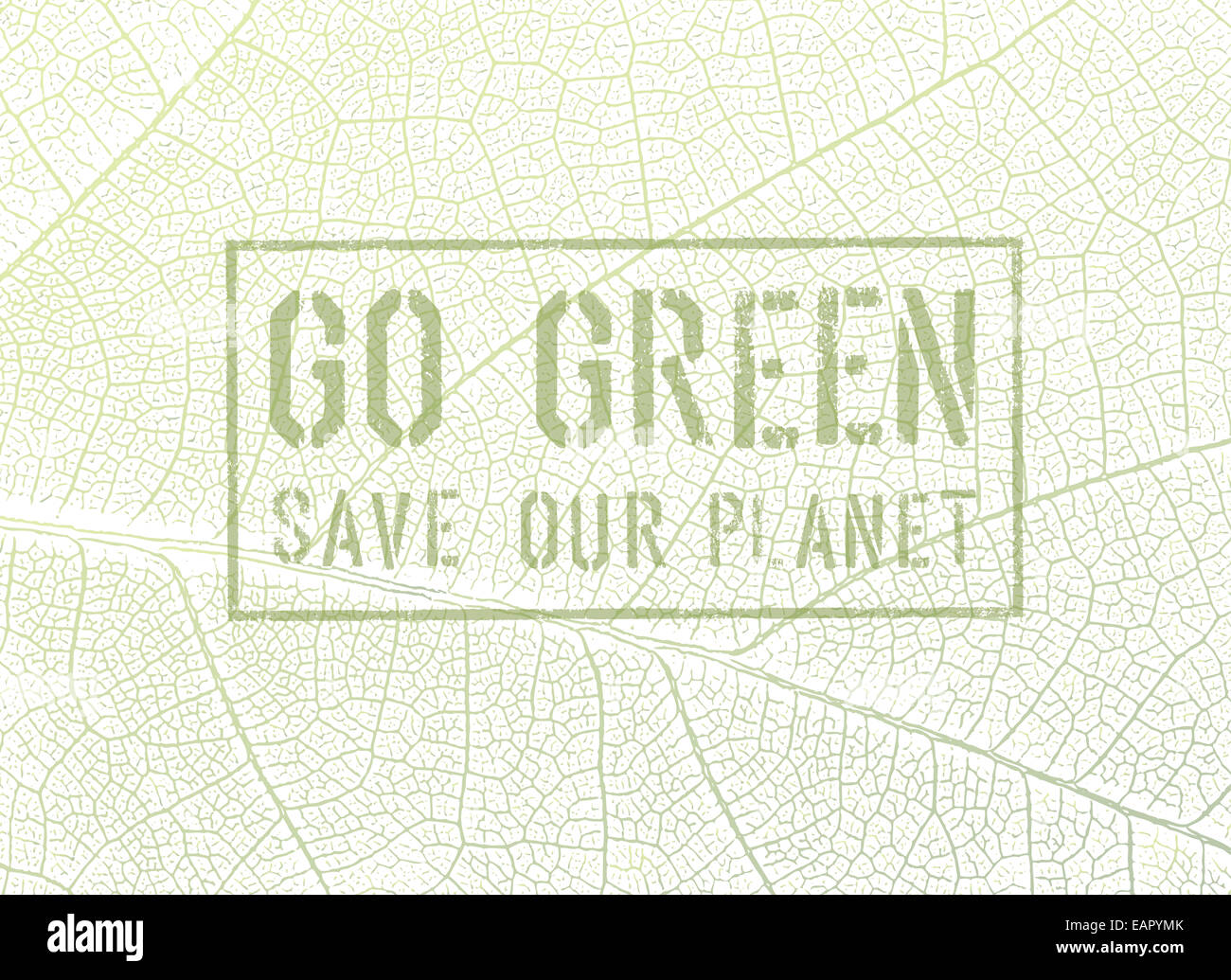 Go Green Concept Stock Photo - Alamy