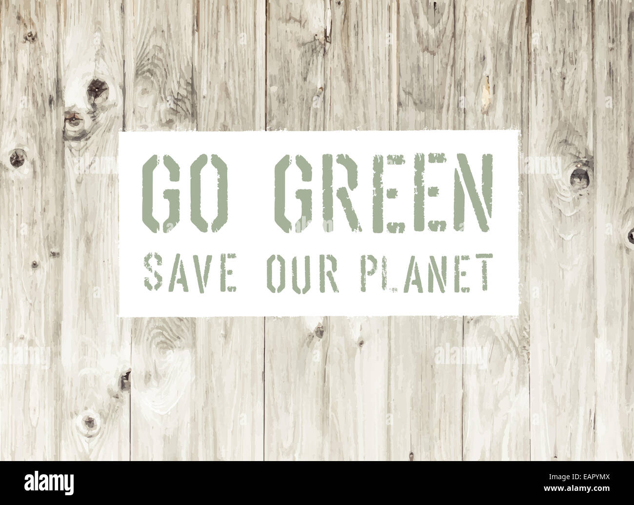 Go green poster hi-res stock photography and images - Alamy