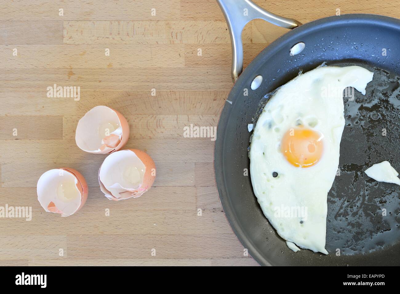 A close up shot of egg shells Stock Photo - Alamy