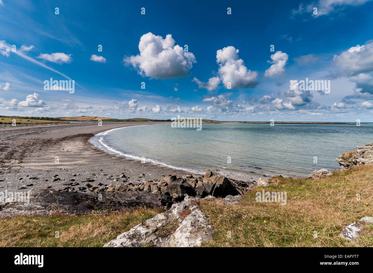 Cemlyn Bay Anglesey North Wales Stock Photo - Alamy