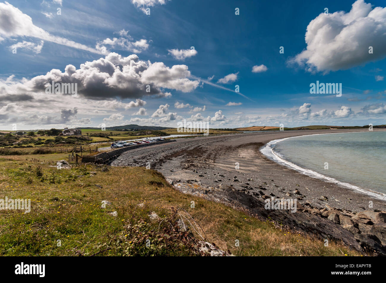 Cemlyn Bay Anglesey North Wales Stock Photo - Alamy