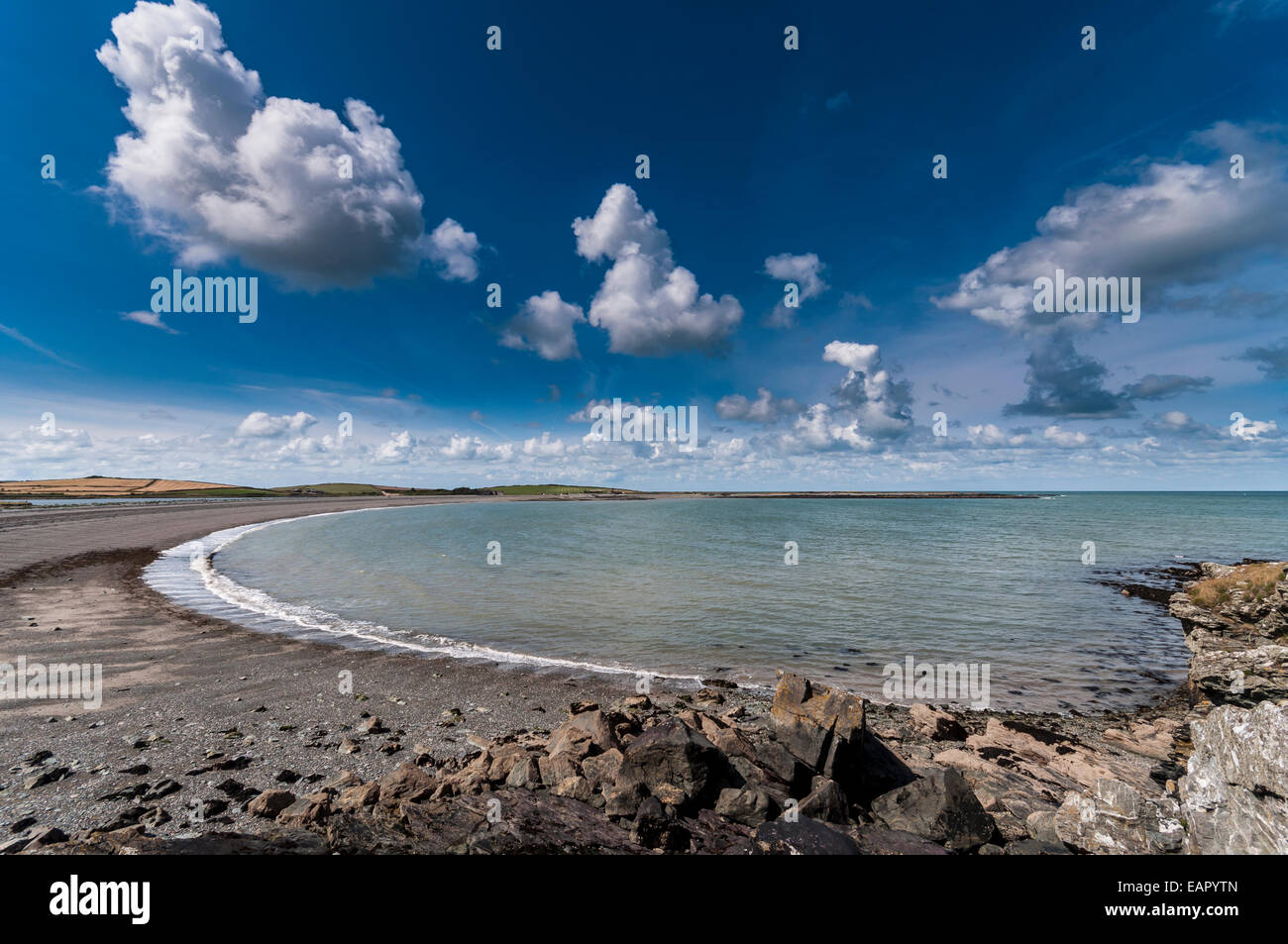 Cemlyn Bay Anglesey North Wales Stock Photo - Alamy