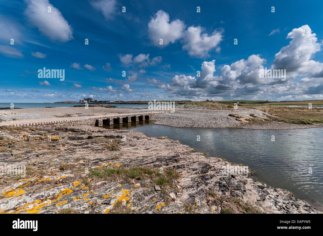Cemlyn Bay Anglesey North Wales Stock Photo - Alamy
