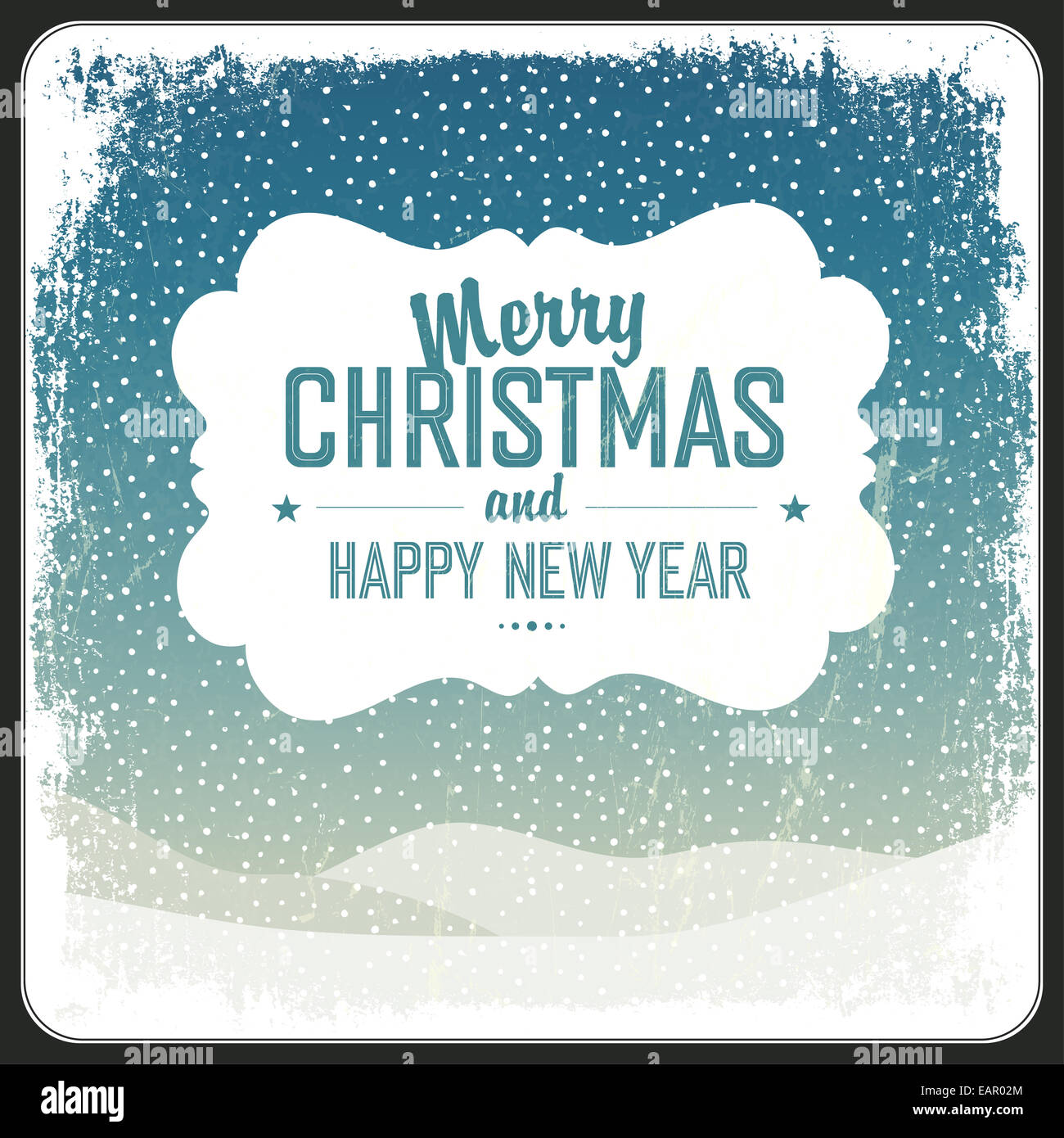 Greeting christmas card vector hi-res stock photography and images - Alamy