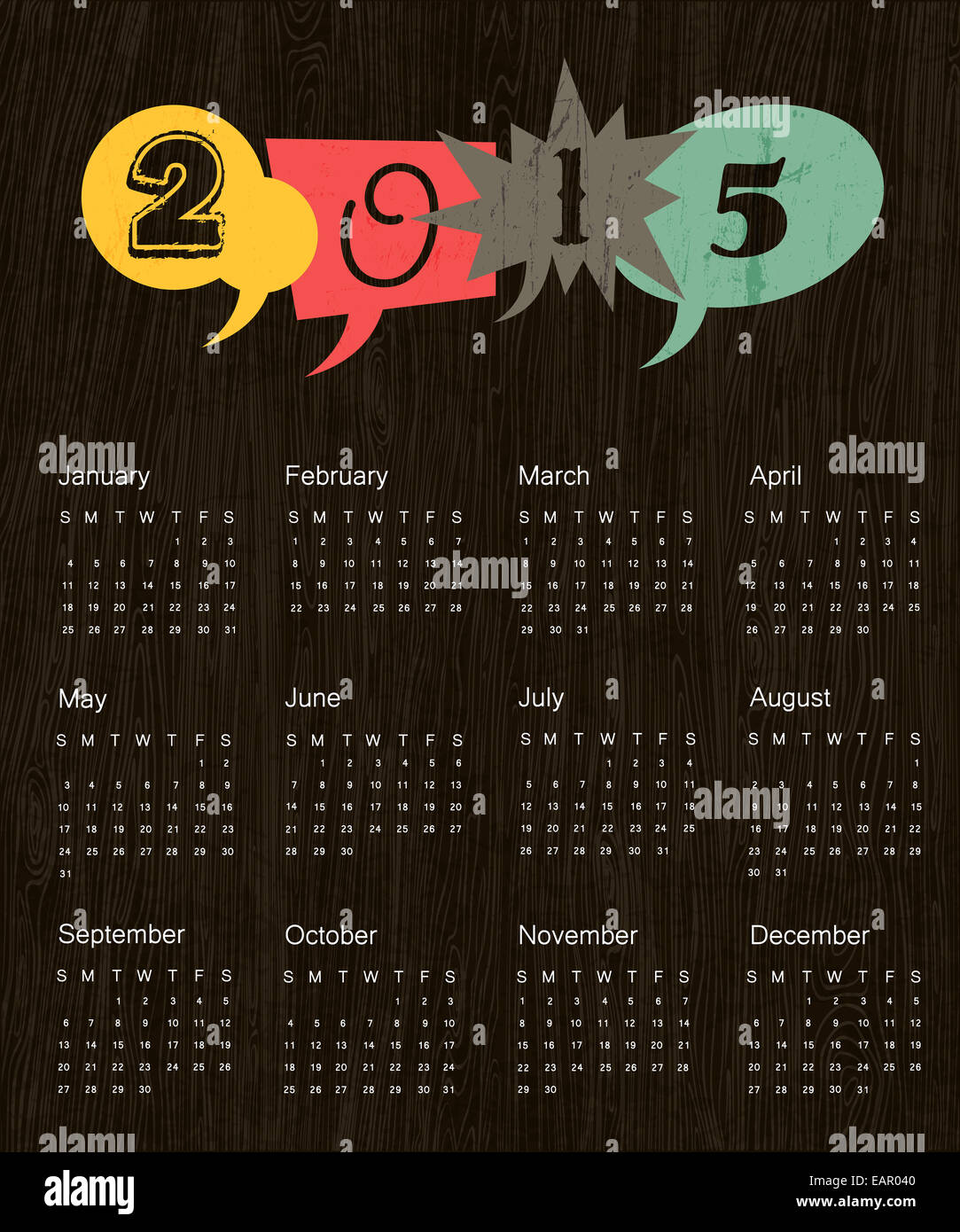 Vintage calender hi-res stock photography and images - Alamy