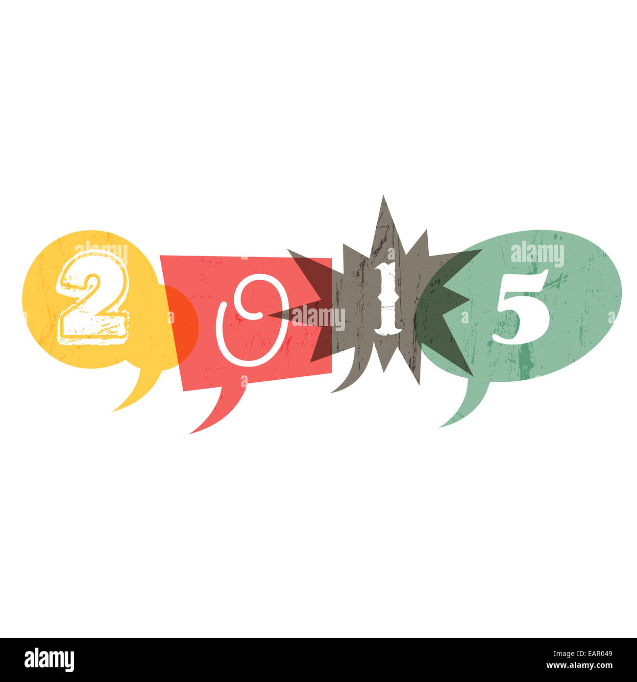 Greeting 2015 hi-res stock photography and images - Alamy