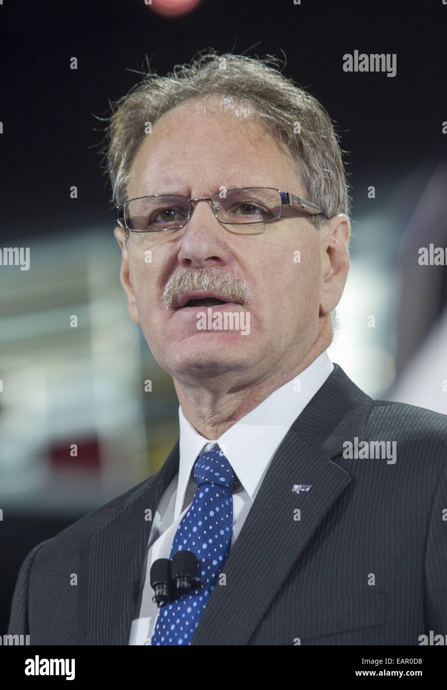 Los Angeles, California, USA. 19th Nov, 2014. Cadillac President Johan ...