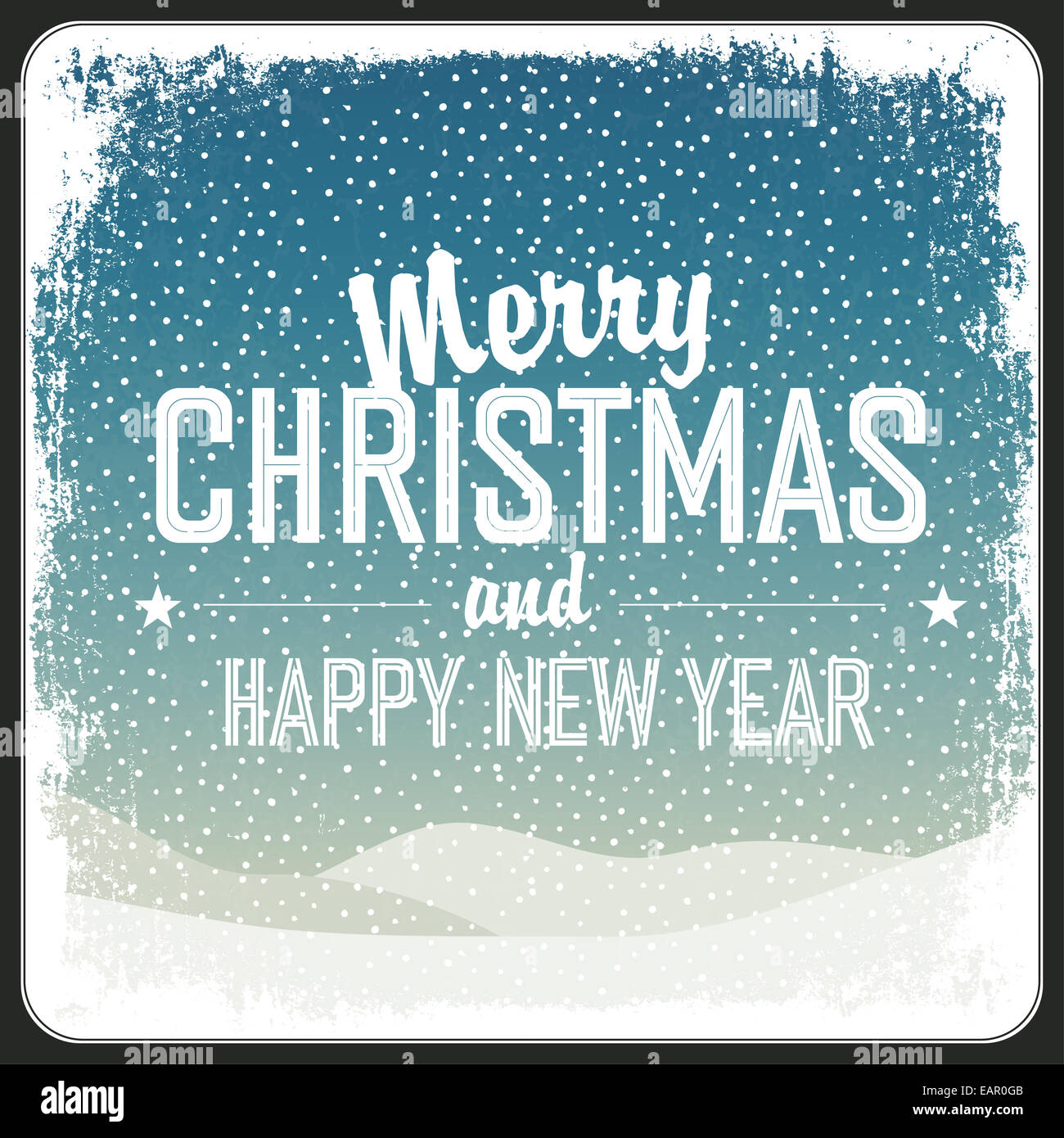 Greeting christmas card vector hi-res stock photography and images - Alamy