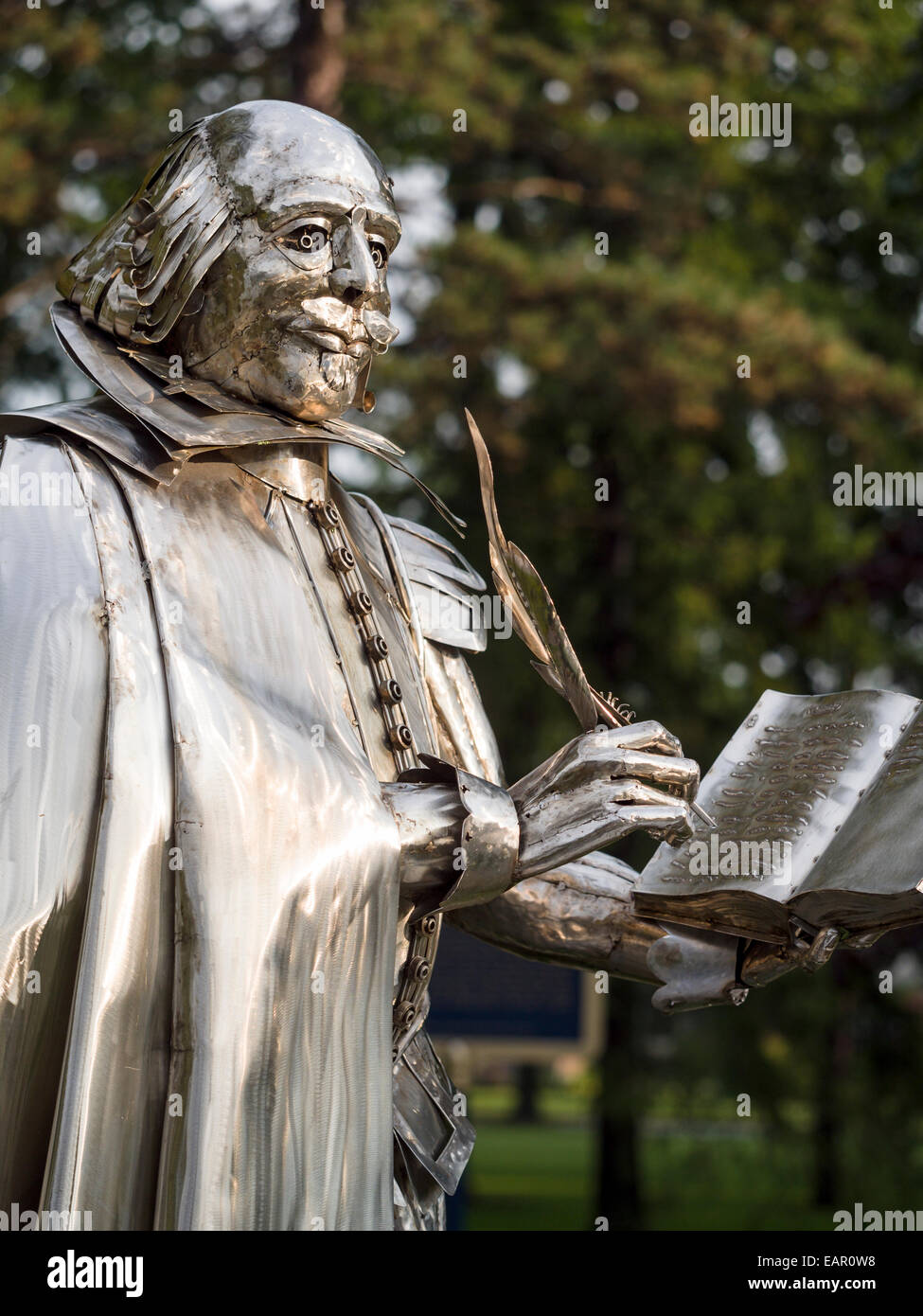 Shakespeare Statue Stratford High Resolution Stock Photography and ...