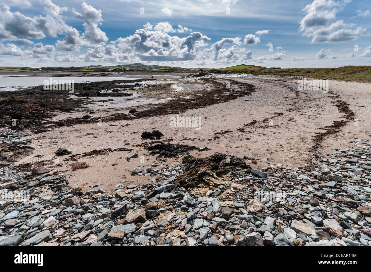 Cemlyn Bay Anglesey North Wales Stock Photo - Alamy