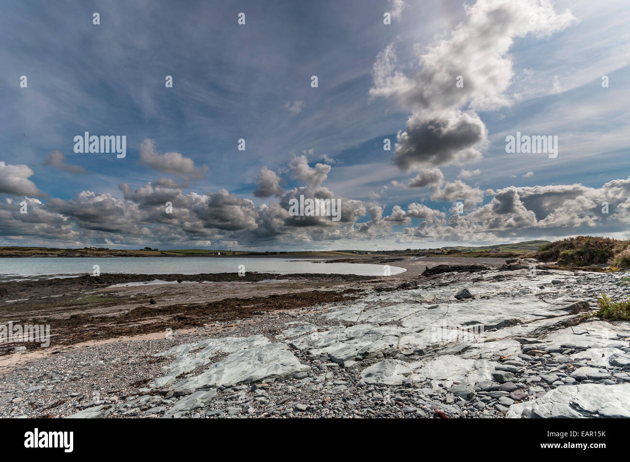 Cemlyn Bay Anglesey North Wales Stock Photo - Alamy