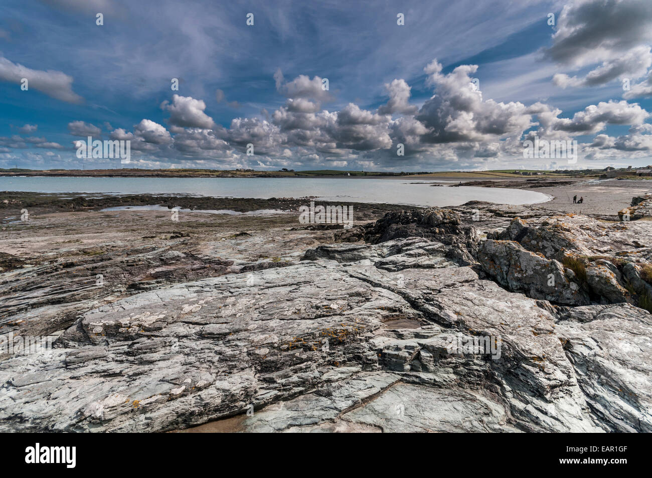 Cemlyn Bay Anglesey North Wales Stock Photo - Alamy