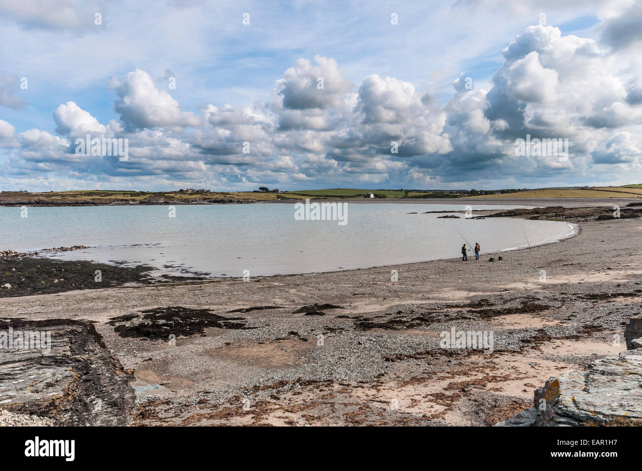 Cemlyn Bay Anglesey North Wales Stock Photo - Alamy