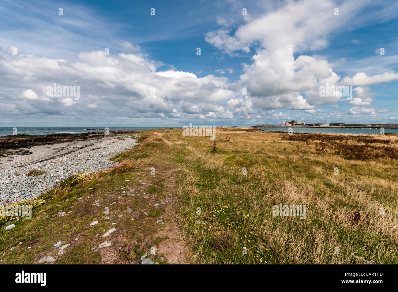 Cemlyn Bay Anglesey North Wales Stock Photo - Alamy