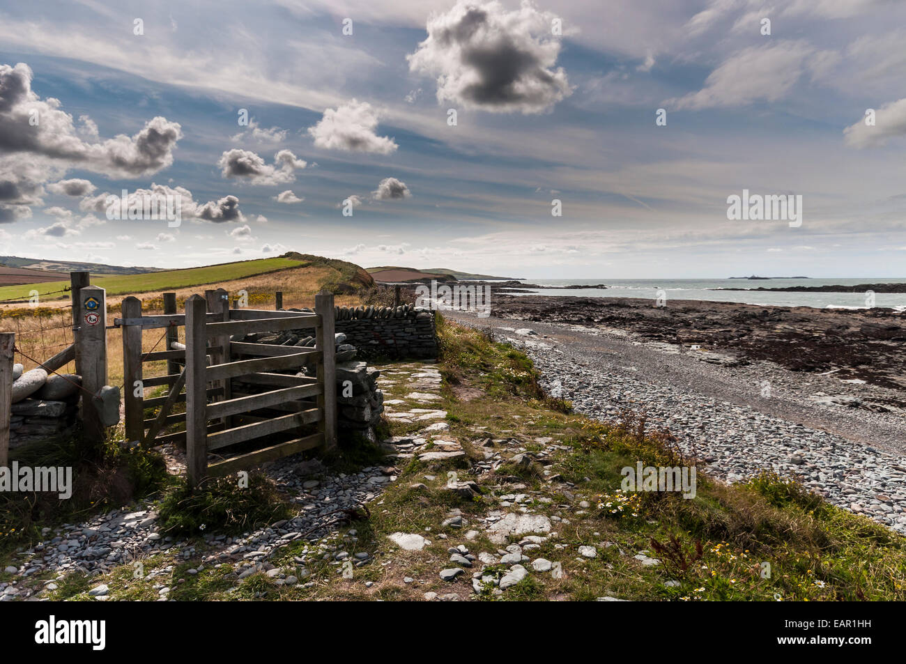 Cemlyn Bay Anglesey North Wales Stock Photo - Alamy