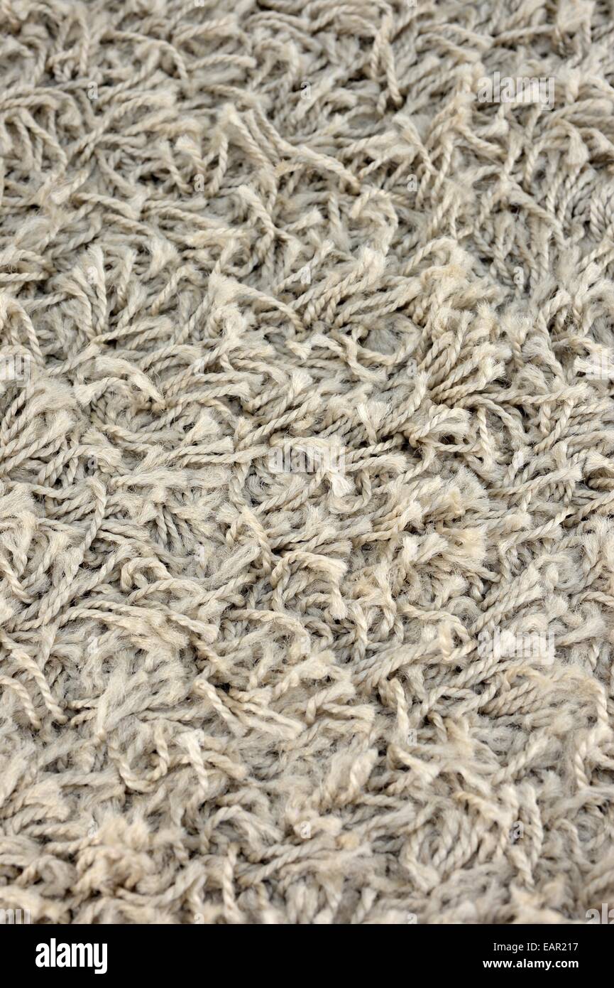 A close up shot of shag carpet Stock Photo - Alamy