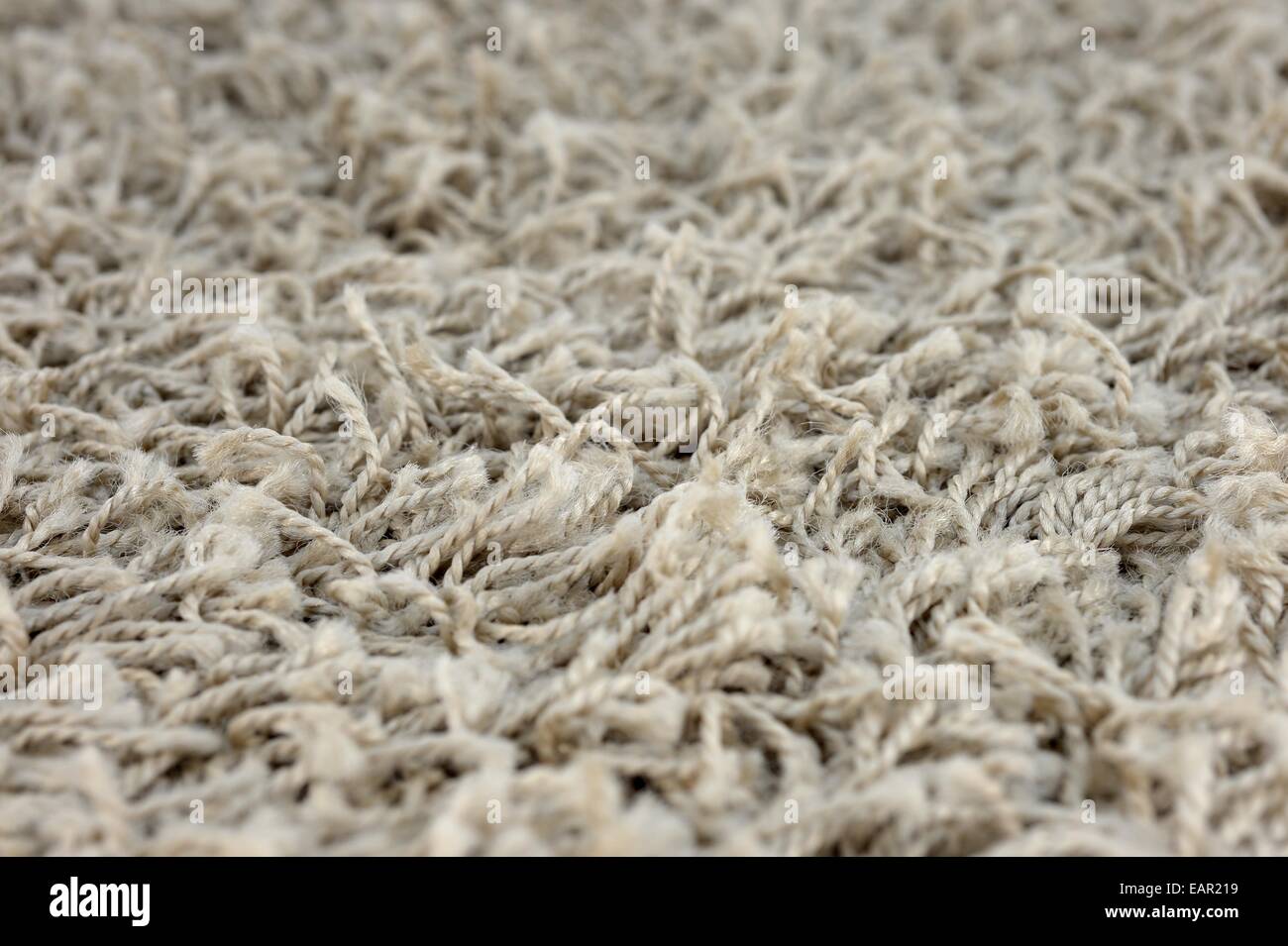 A close up shot of shag carpet Stock Photo - Alamy