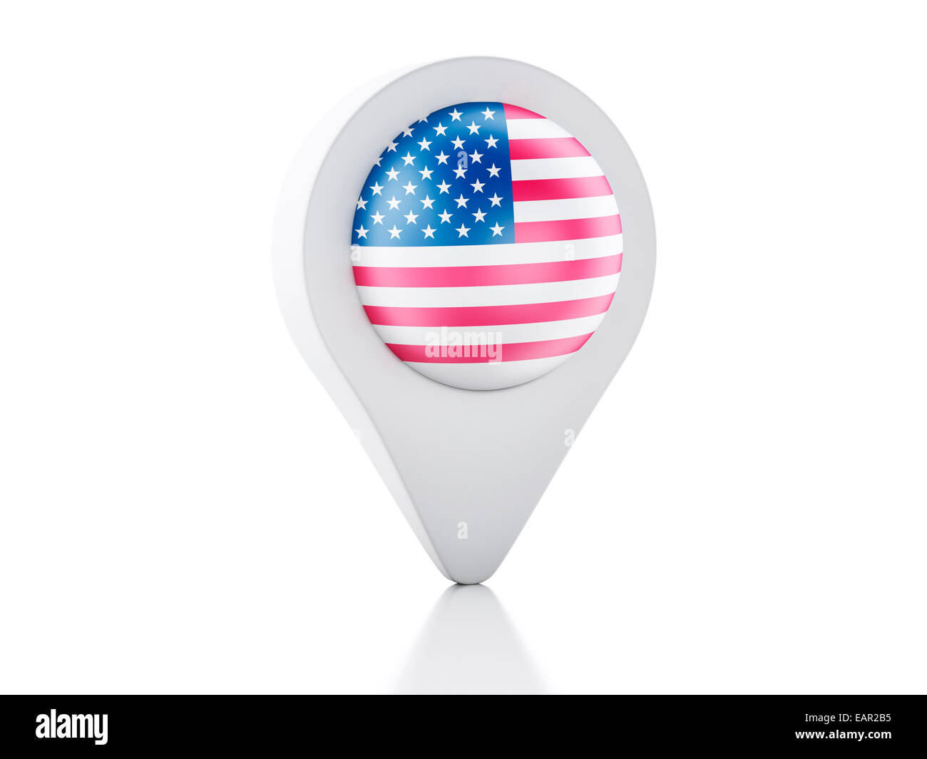 Usa states map arrow hi-res stock photography and images - Alamy