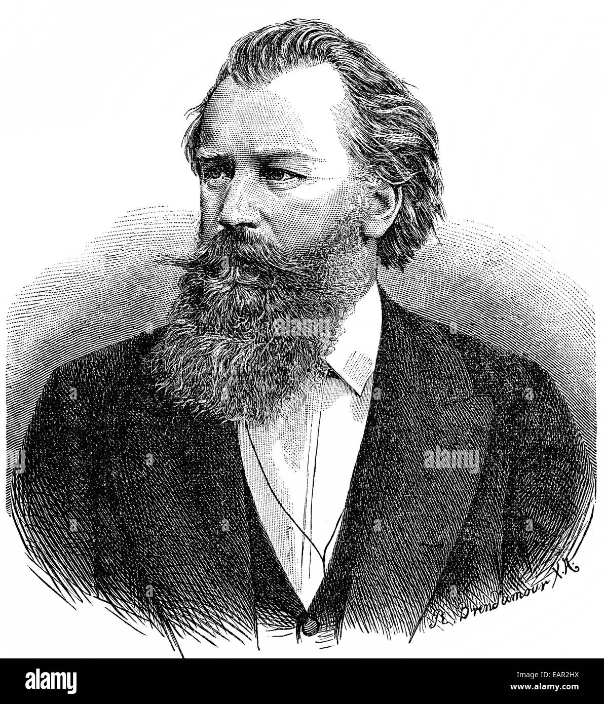 Brahms portrait hi-res stock photography and images - Alamy