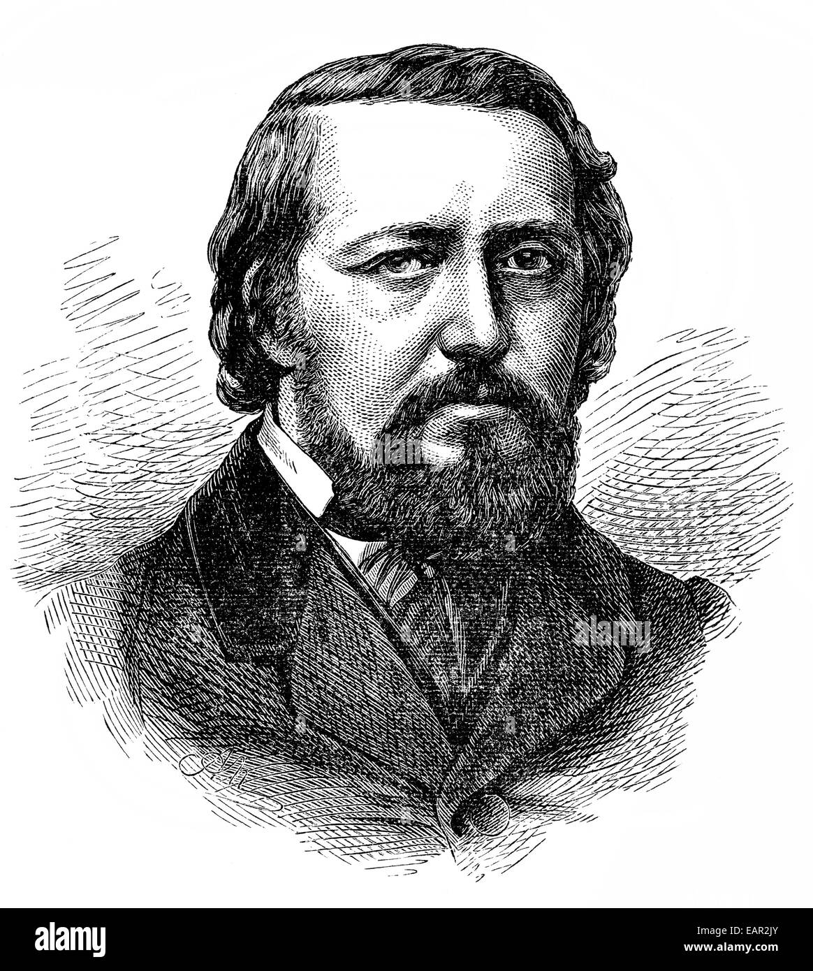 Karl or Carl Wilhelm, 1815 - 1873, a German choir master and composer ...