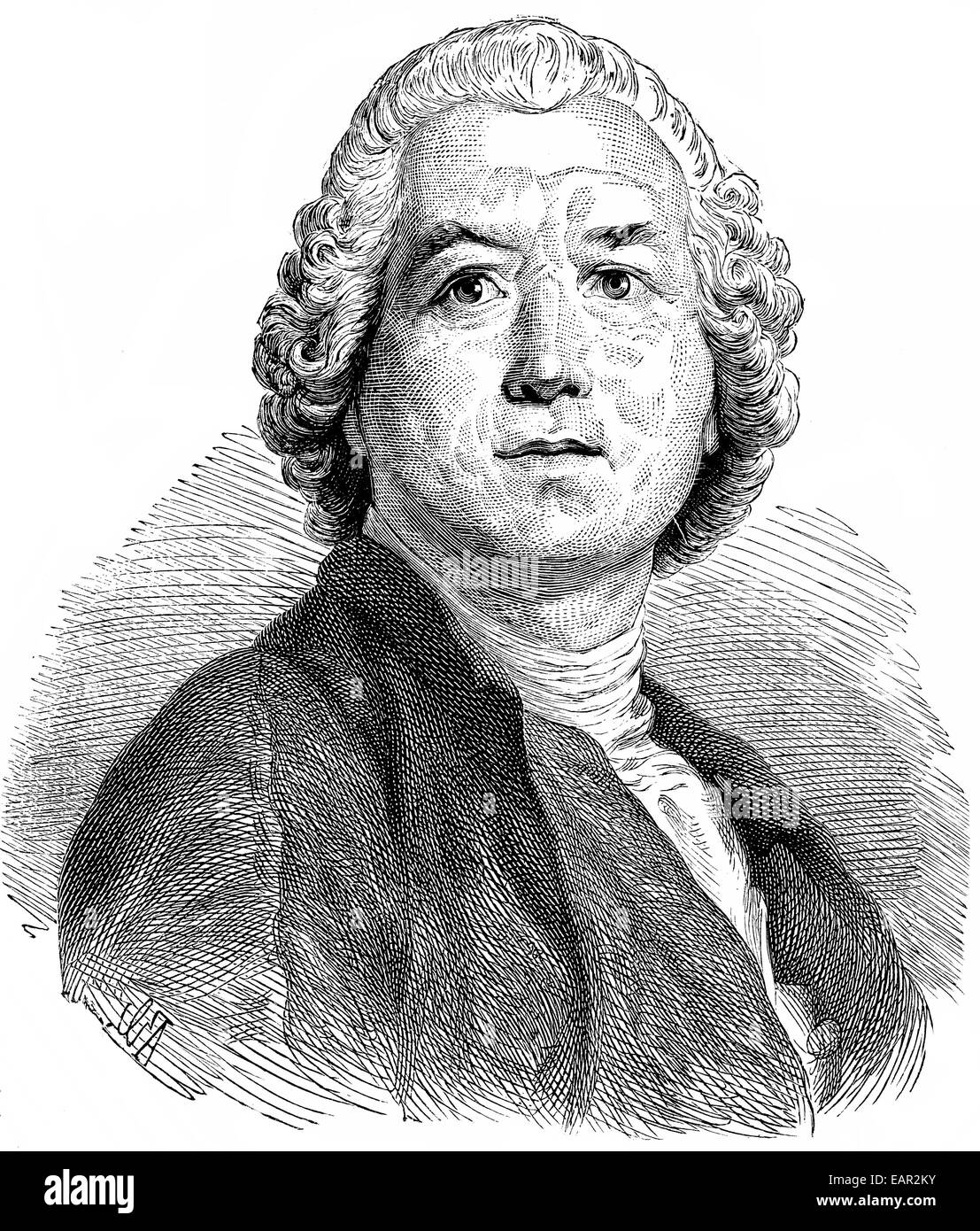 Important opera composer in the 18th century hi-res stock photography ...