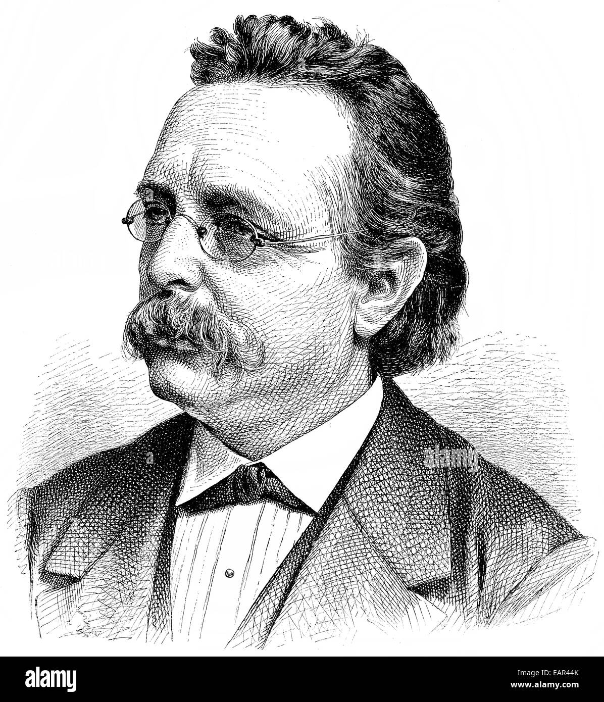 Carl Franz Edmund Kretschmer, 1830-1908, German organist and composer ...