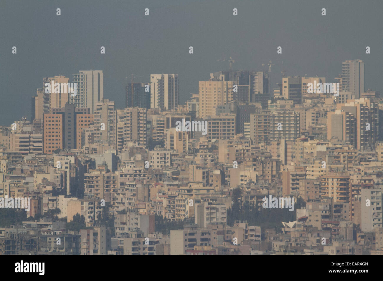 Beirut, Lebanon. 20th November 2014. Beirut capital of Lebanon is ...