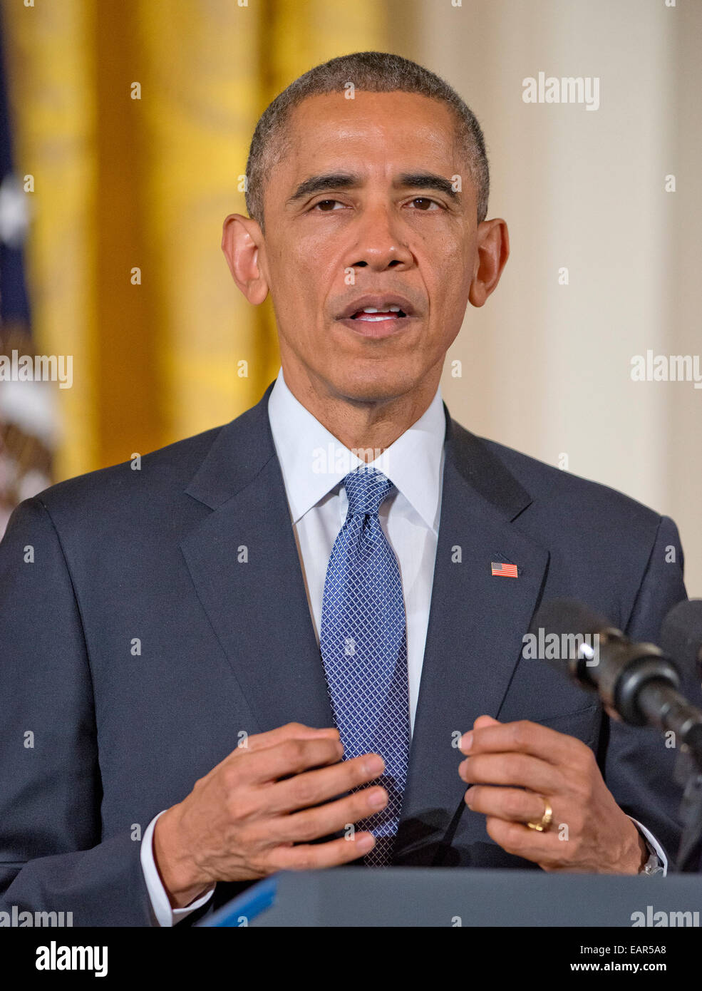 Washington DC, USA. 19th November, 2014. United States President Barack ...