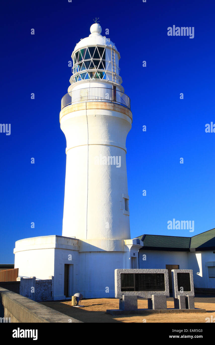 Omaezaki lighthouse omaezaki shizuoka japan hi-res stock photography ...