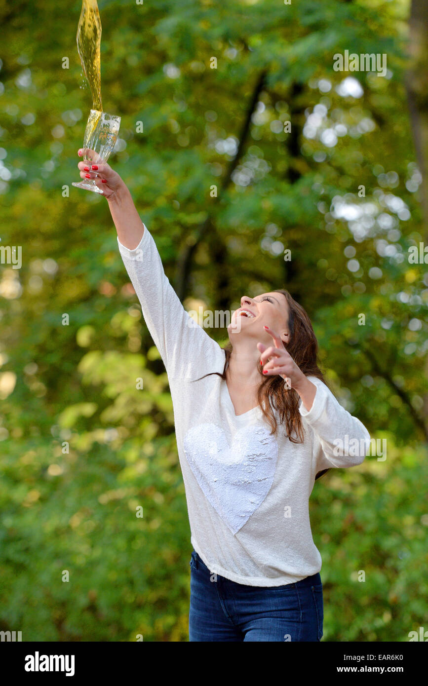 Beer Throwing High Resolution Stock Photography and Images - Alamy