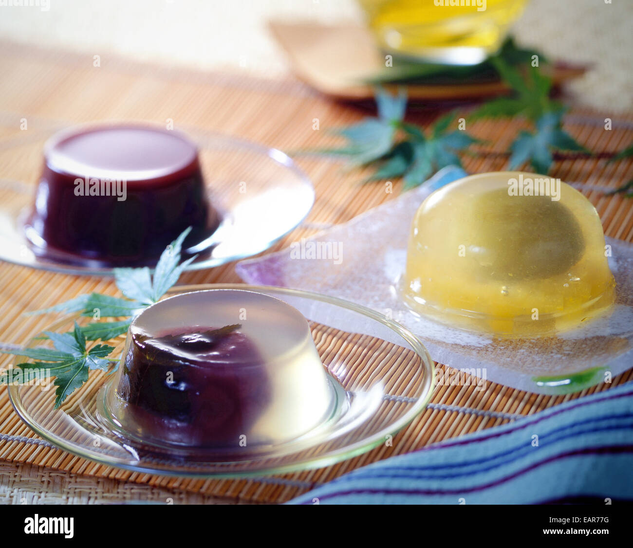 Japanese bean jelly hi-res stock photography and images - Alamy