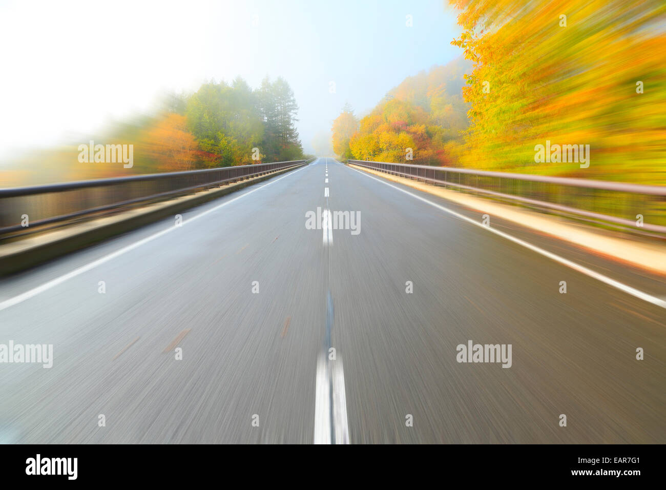 Street in the countryside Stock Photo - Alamy