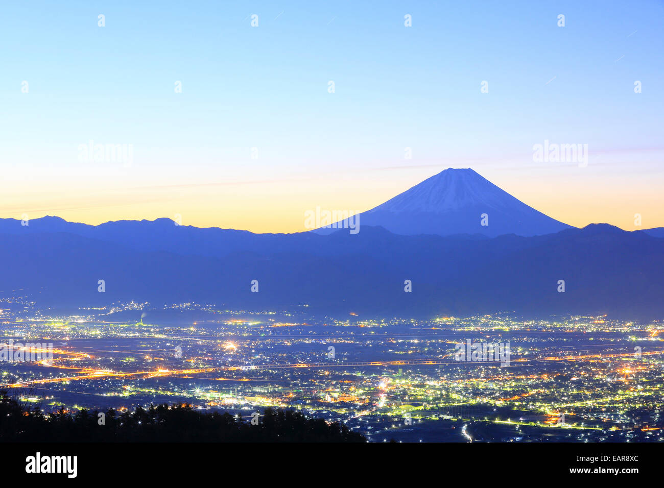 View of Mount Fuji, Yamanashi Prefecture, Japan Stock Photo - Alamy