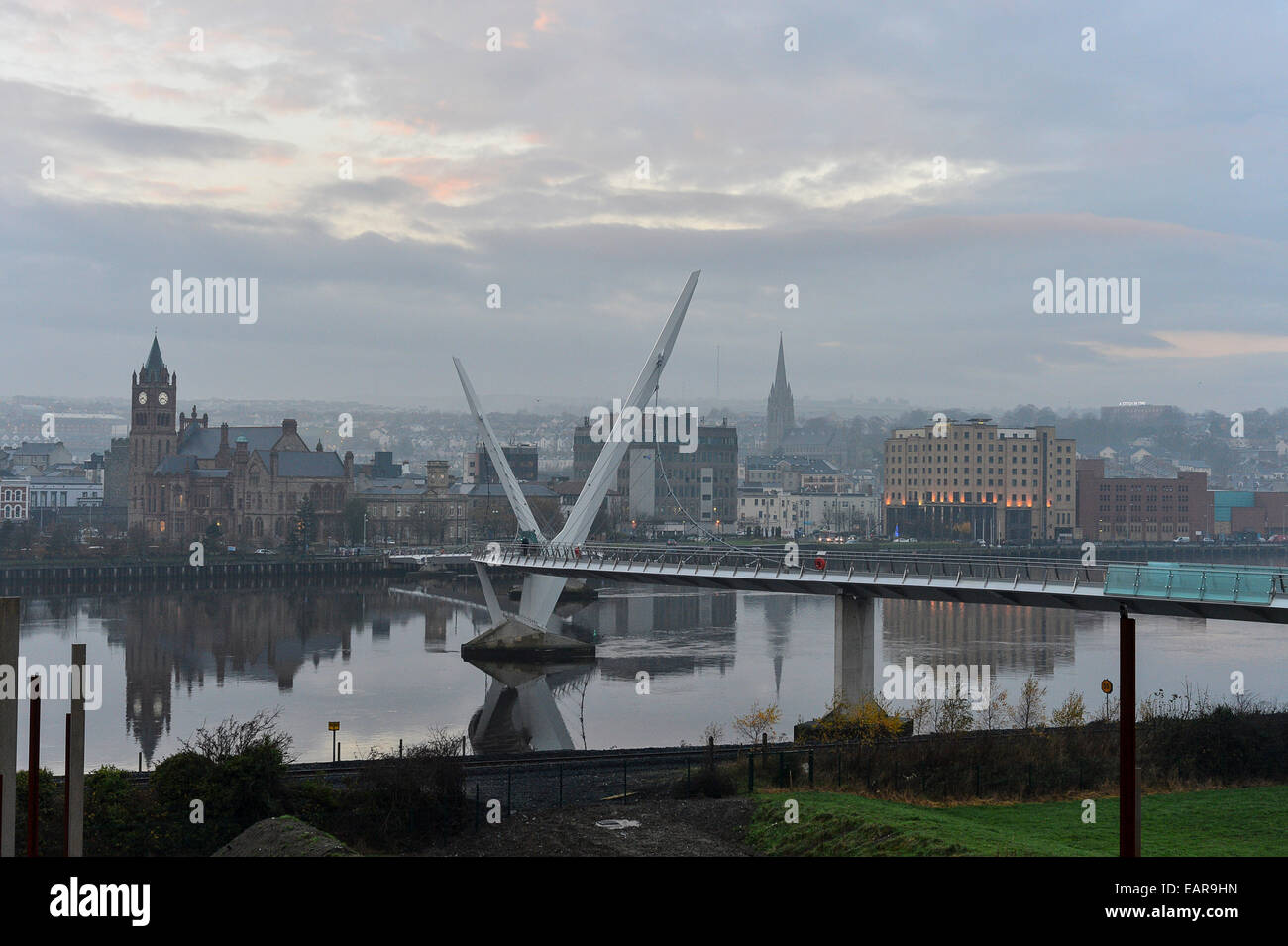 Derry, Londonderry, Northern Ireland. 20th November, 2014. UK weather ...