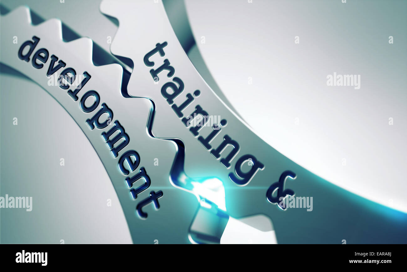 Training and Development on the Gears Stock Photo - Alamy