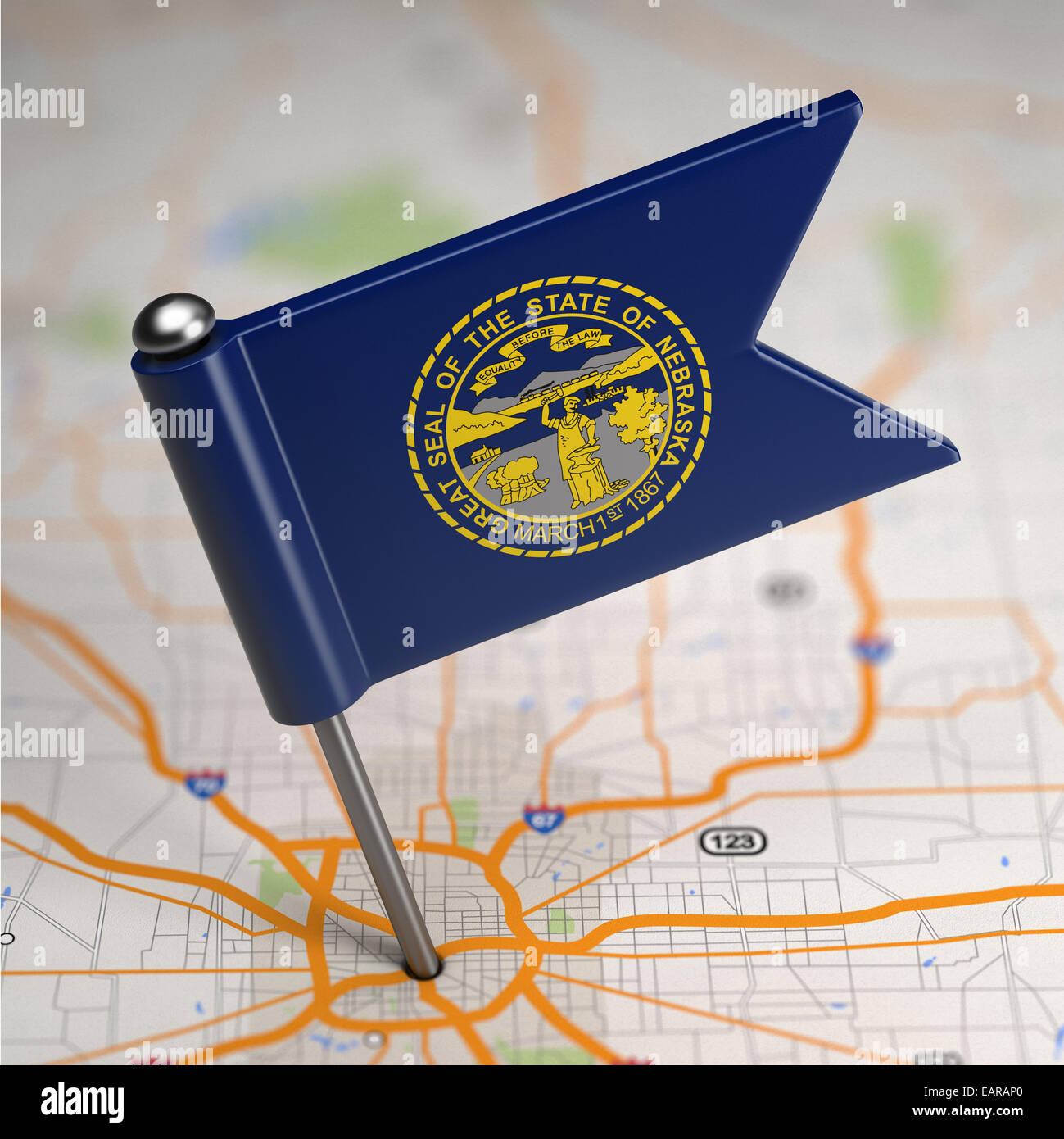 Welcome to nebraska sign hi-res stock photography and images - Alamy