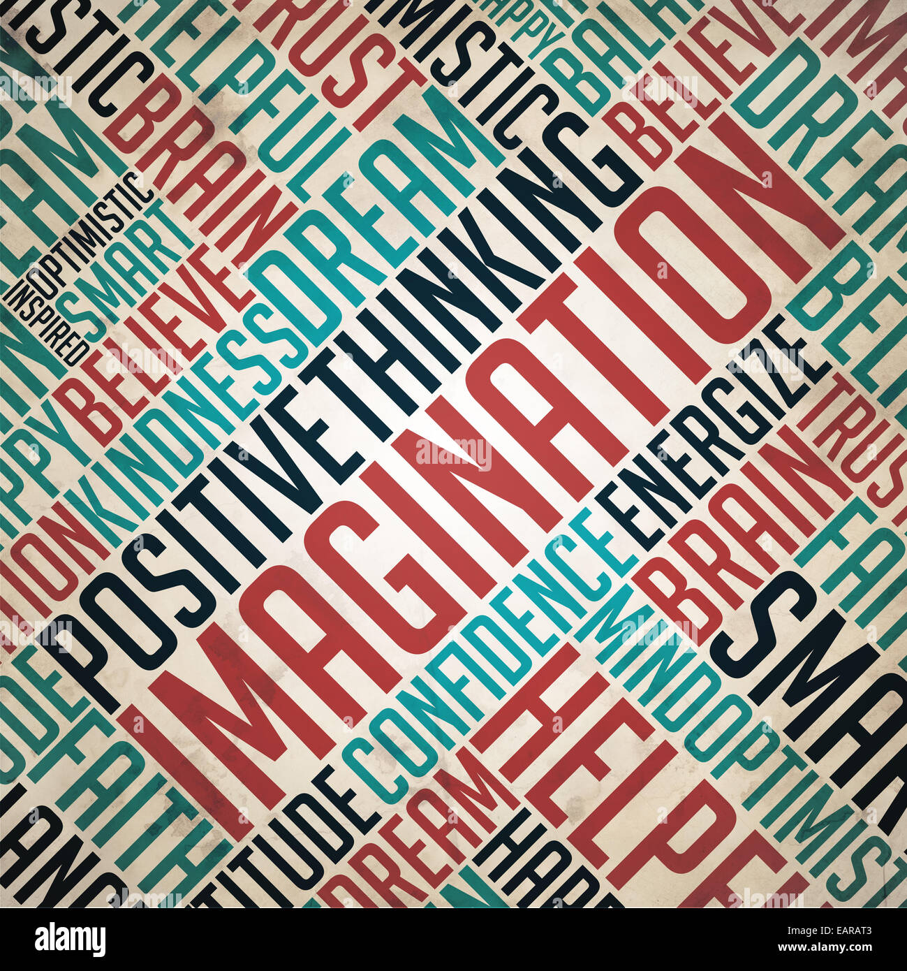 Imagination - Word Collage Concept Stock Photo - Alamy