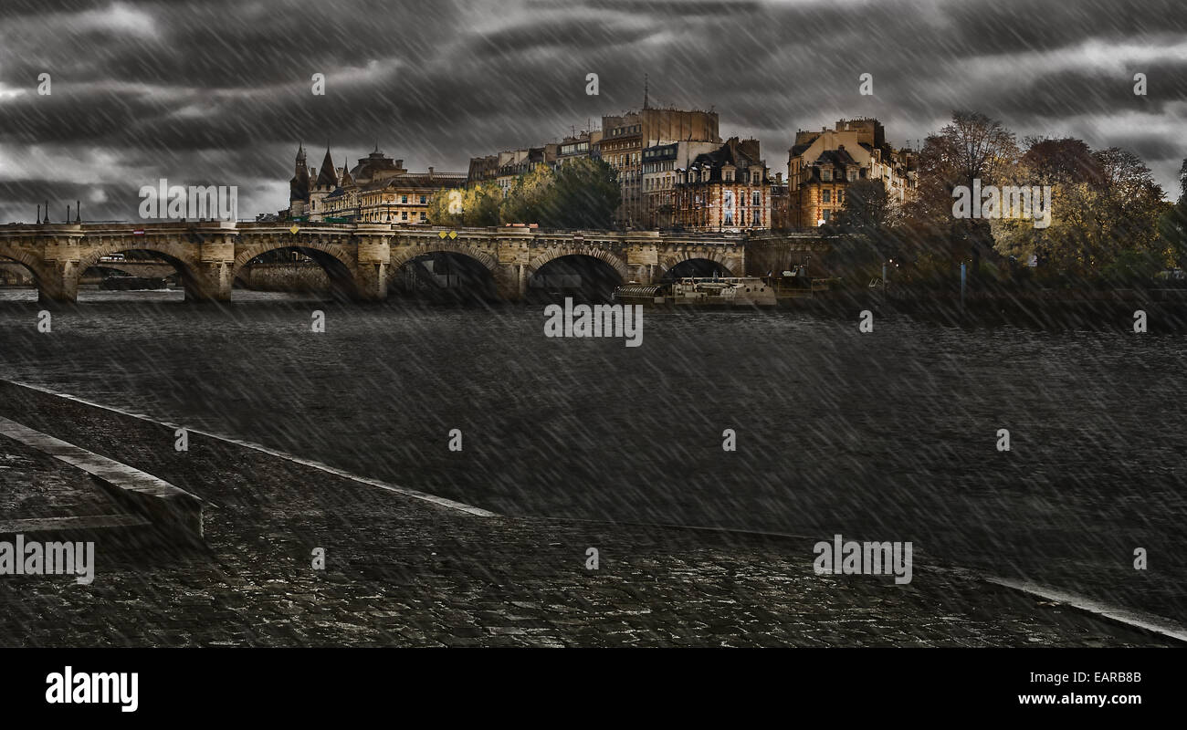 Paris france tower blocks in hi-res stock photography and images - Alamy