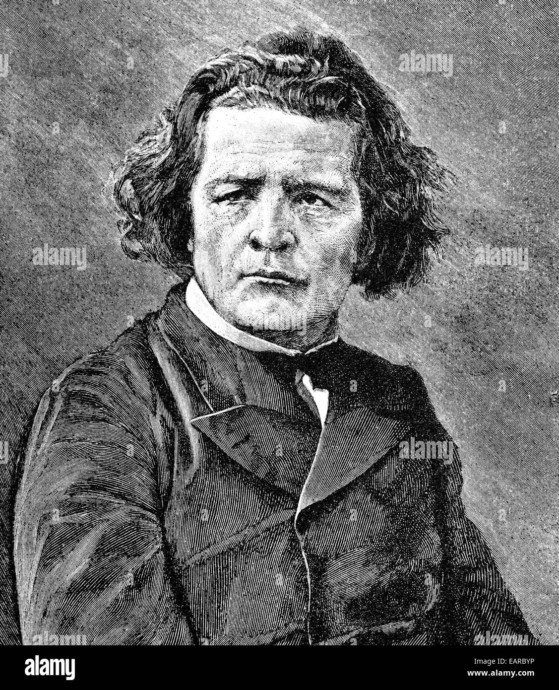 Anton Rubinstein, 1829-1894, Russian composer, pianist and conductor ...
