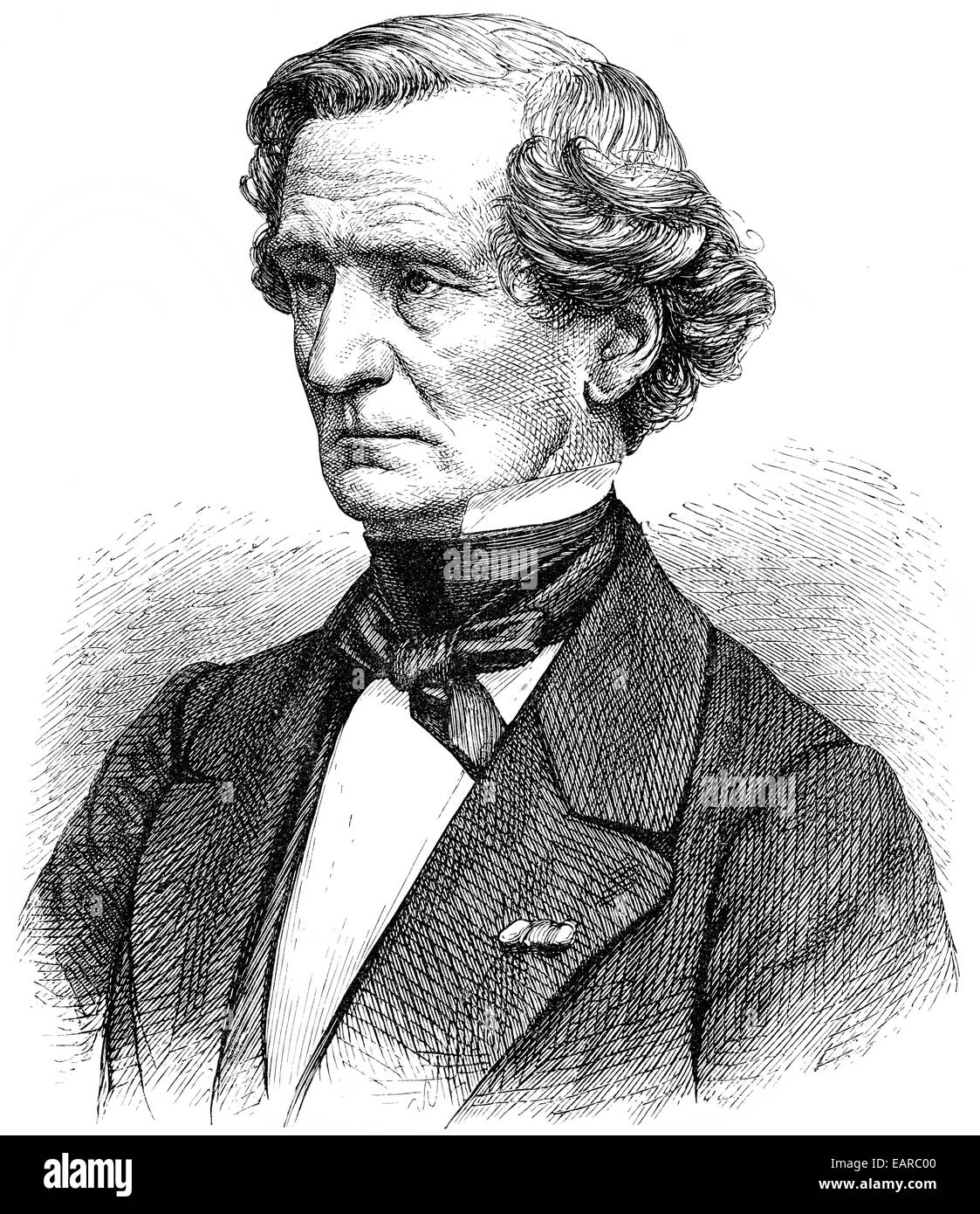 Louis Hector Berlioz, 1803-1869, French composer and music critic ...