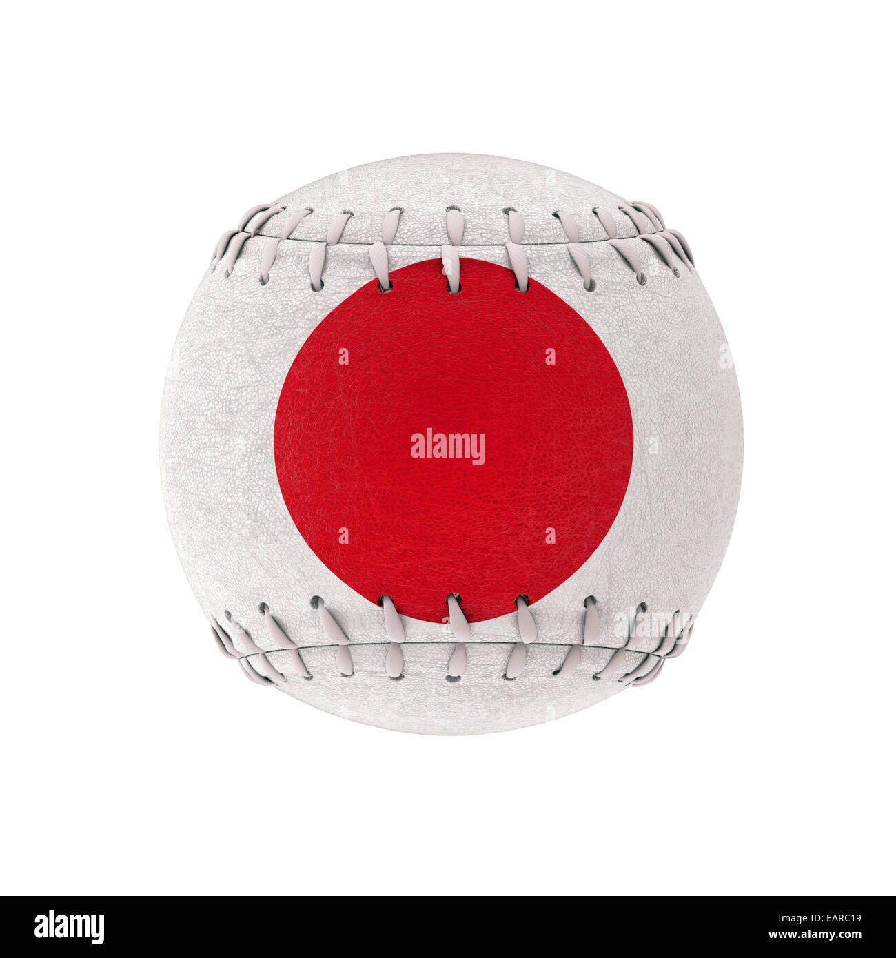 3d image of japanese baseball ball Stock Photo - Alamy
