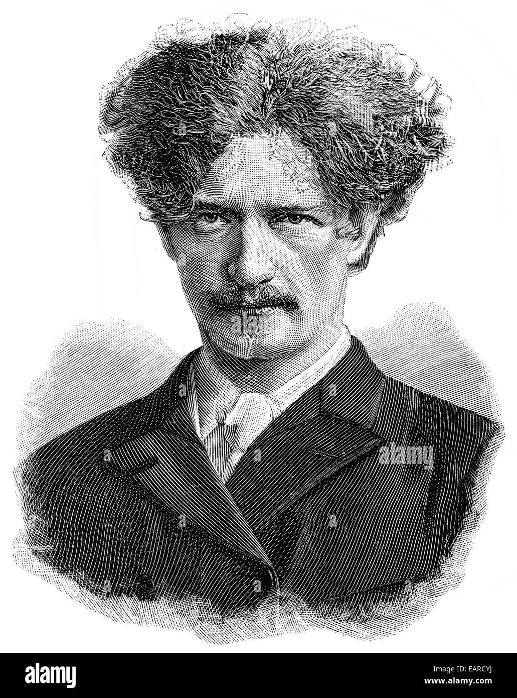 Ignacy jan paderewski 1860 1941 polnischer pianist hi-res stock ...