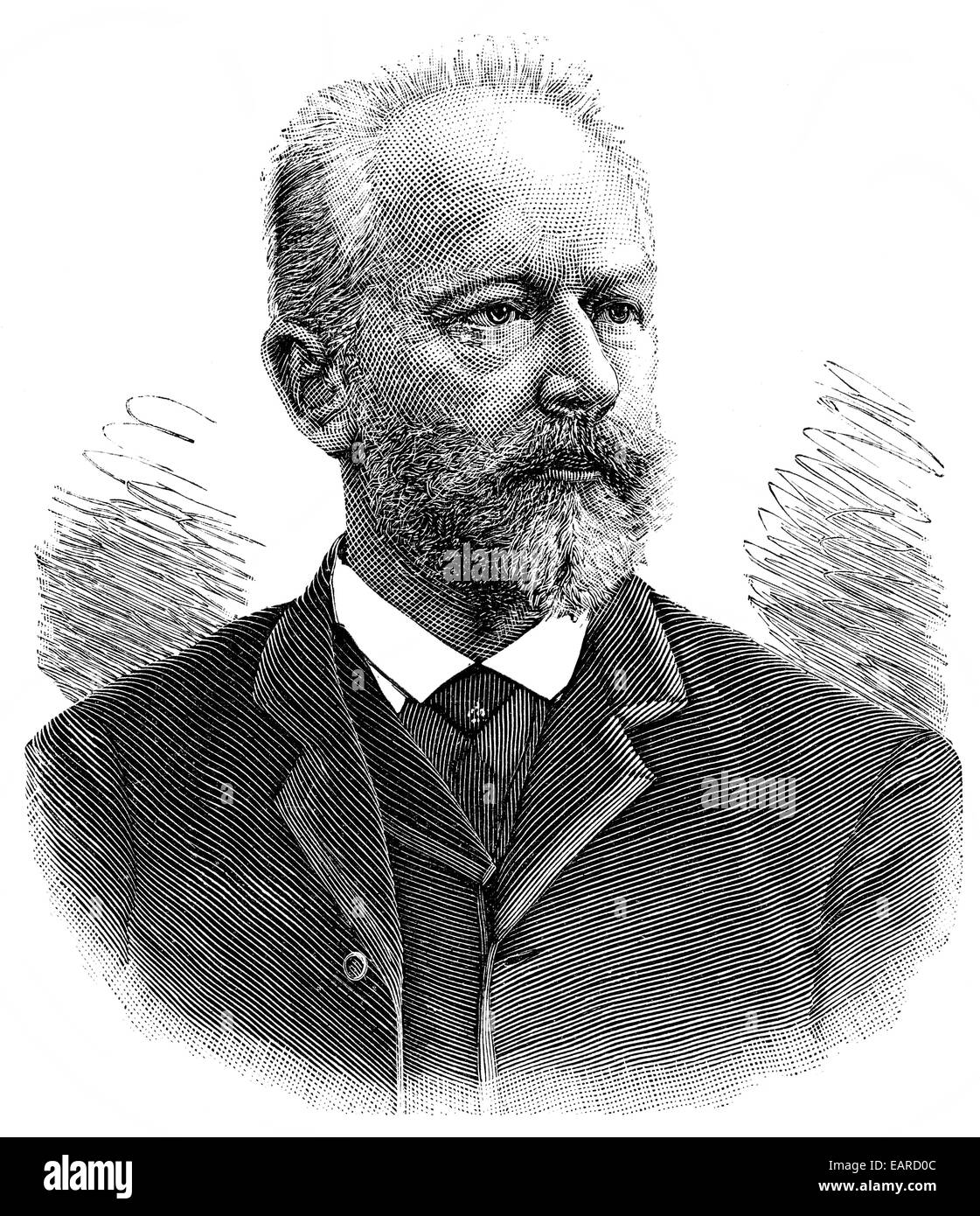 Pjotr Iljitsch Tschaikowski, also known as Peter Tschaikowski, 1840 ...