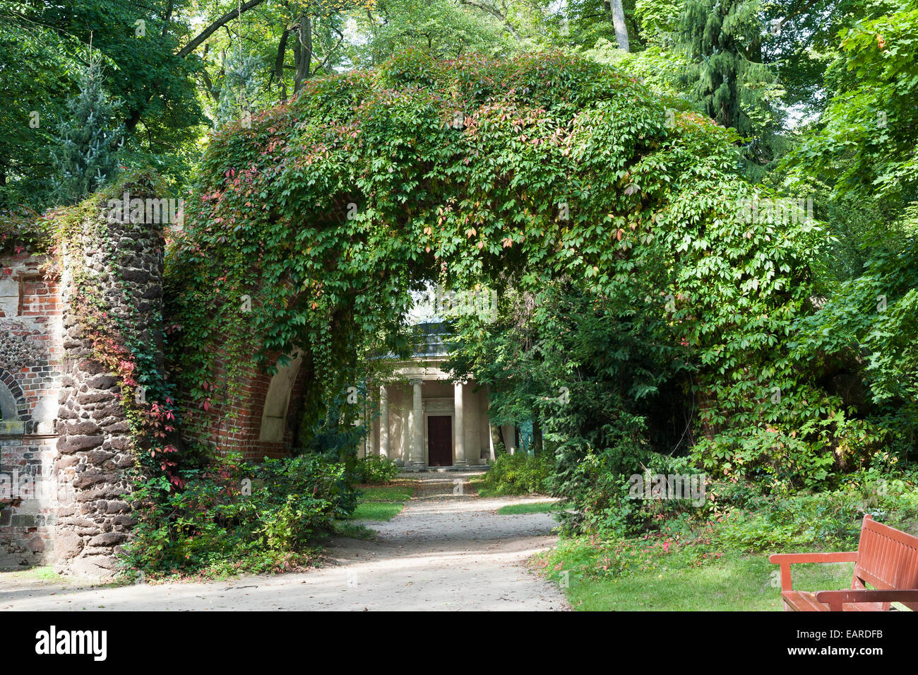 Arkadia Park, Gmina Nieborow, Lowicz County, Lodz Voivodeship, Poland ...