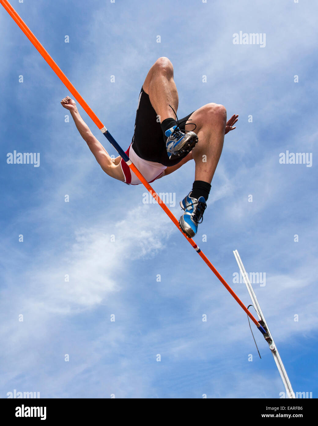High jump athlete hi-res stock photography and images - Alamy