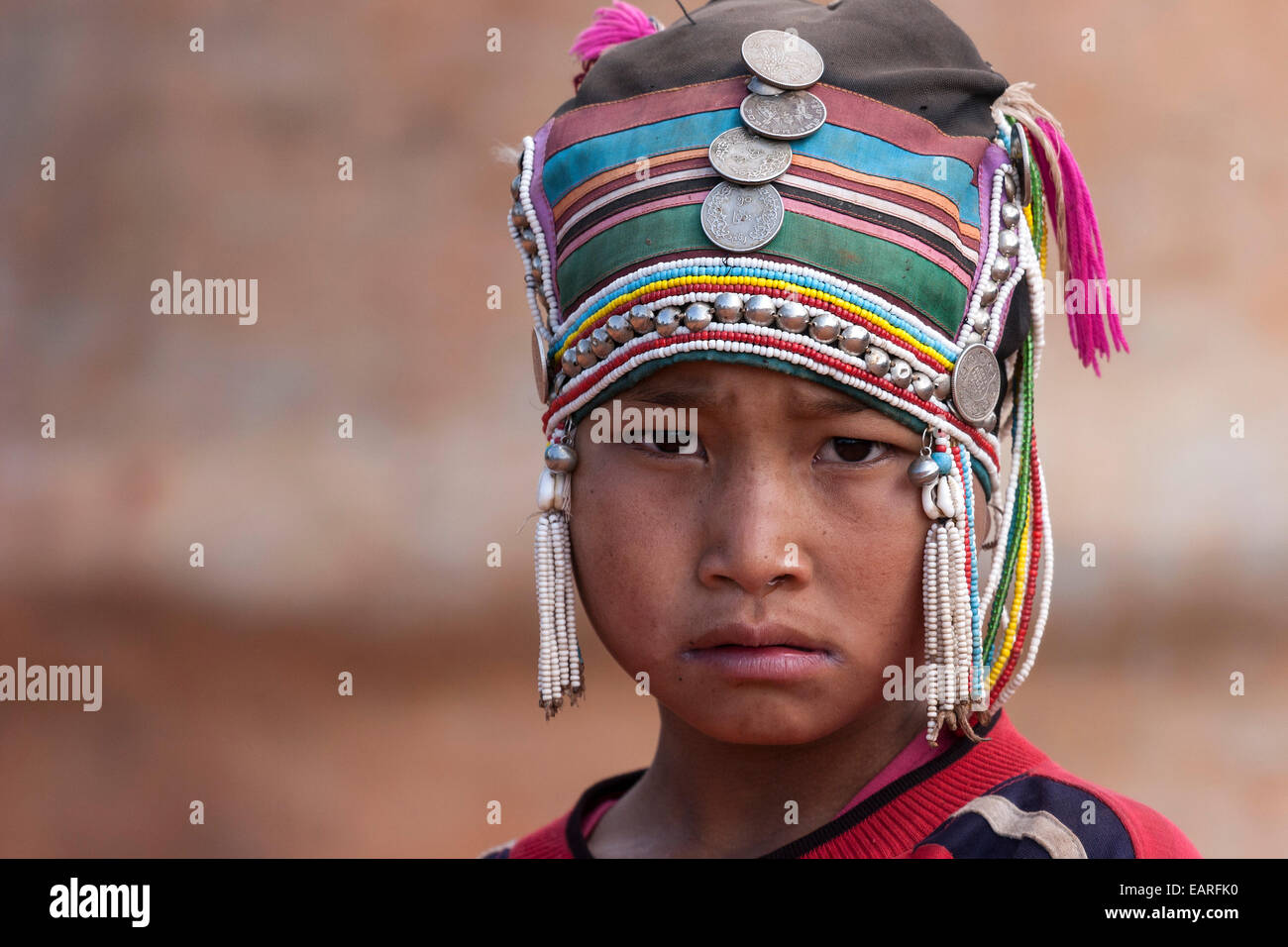 Akha girl hi-res stock photography and images - Alamy