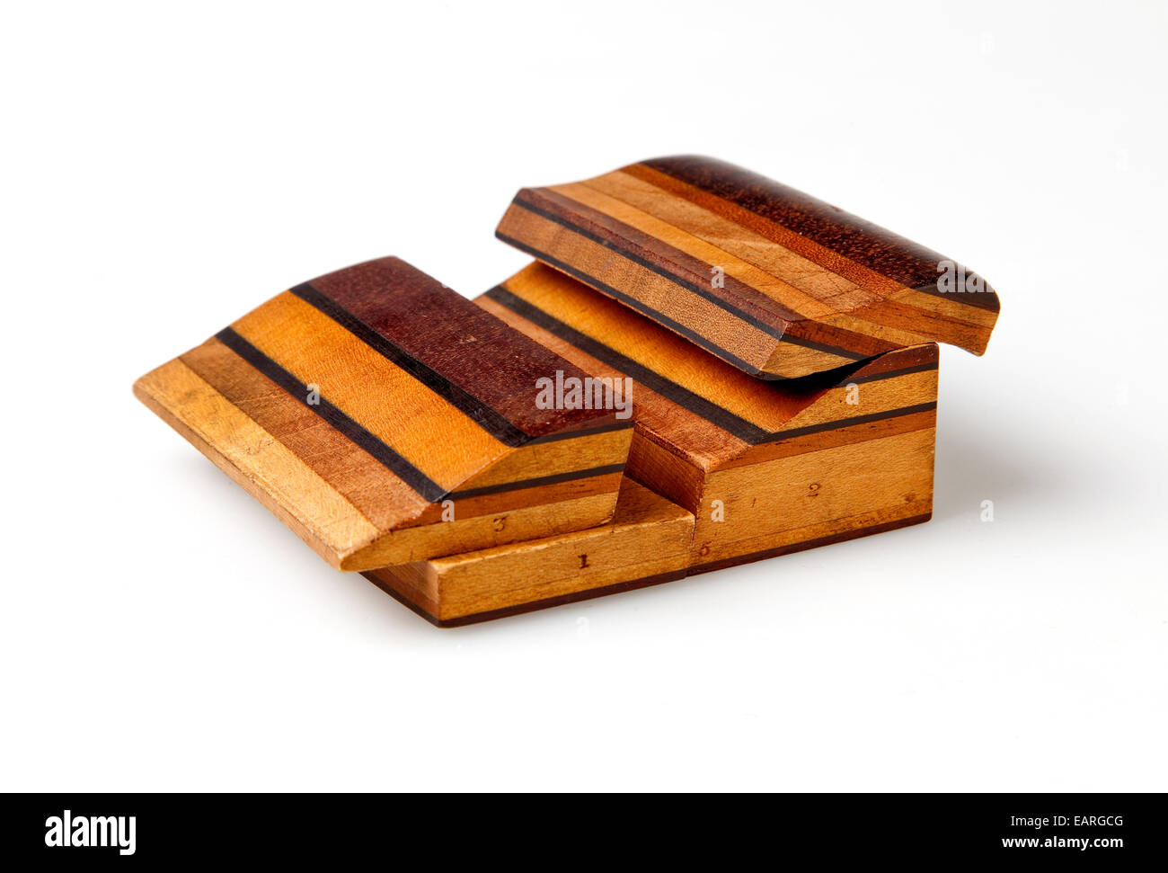Sopwith Model III: Dislocation of strata in Carboniferous rocks Stock ...