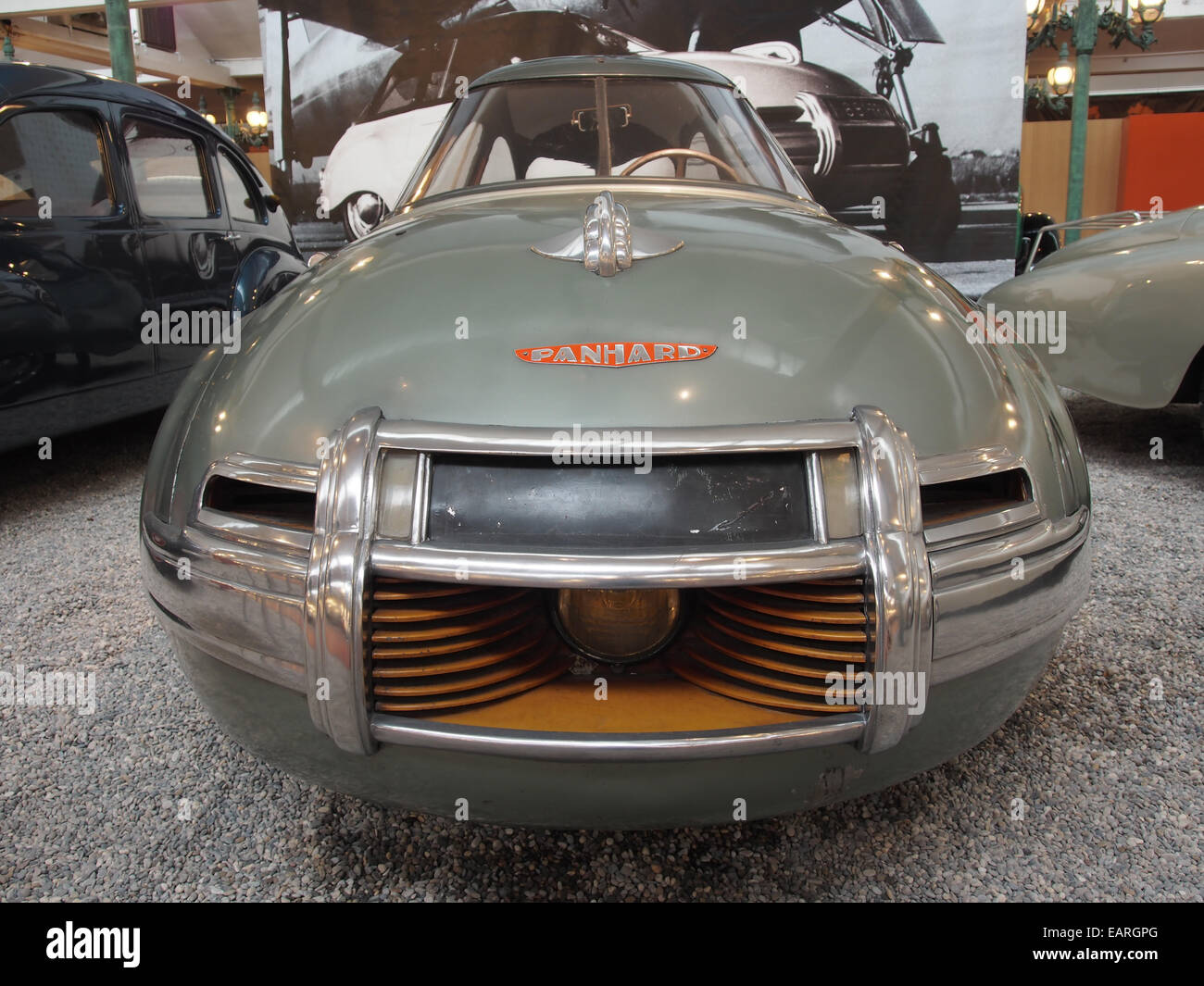 The 1948 Panhard-Levassor Coach Dynavia is a classic French car ...
